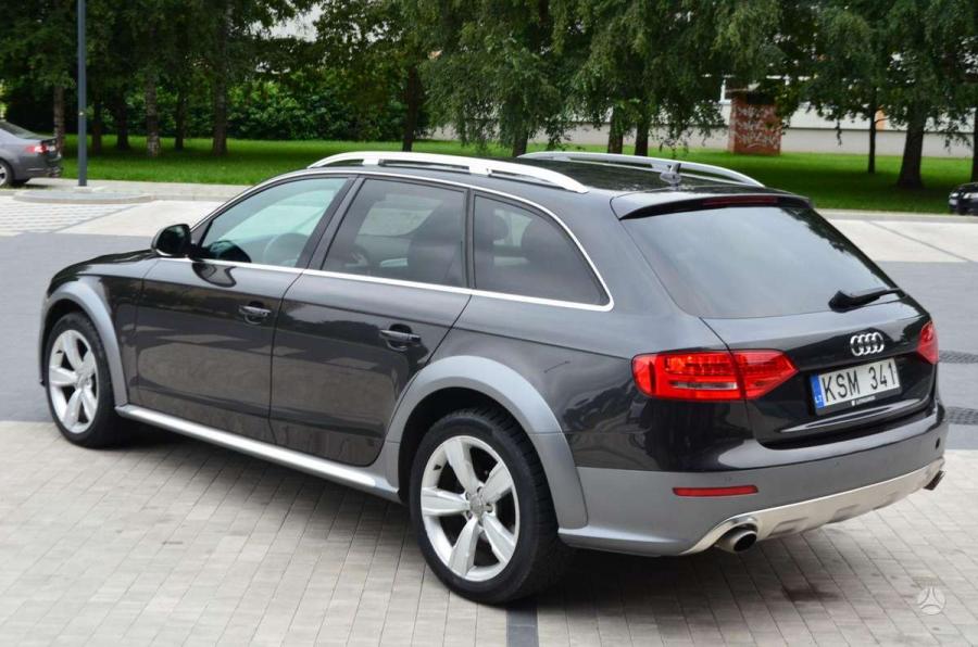 Melns Audi A4 Allroad 2010 Šauļi, ar dzinēja tilpumu 2.97 L un nobraukumu 310 tūkst. km par 6000 €, foto 1 vietnē AUTOMOTO.COM.LV