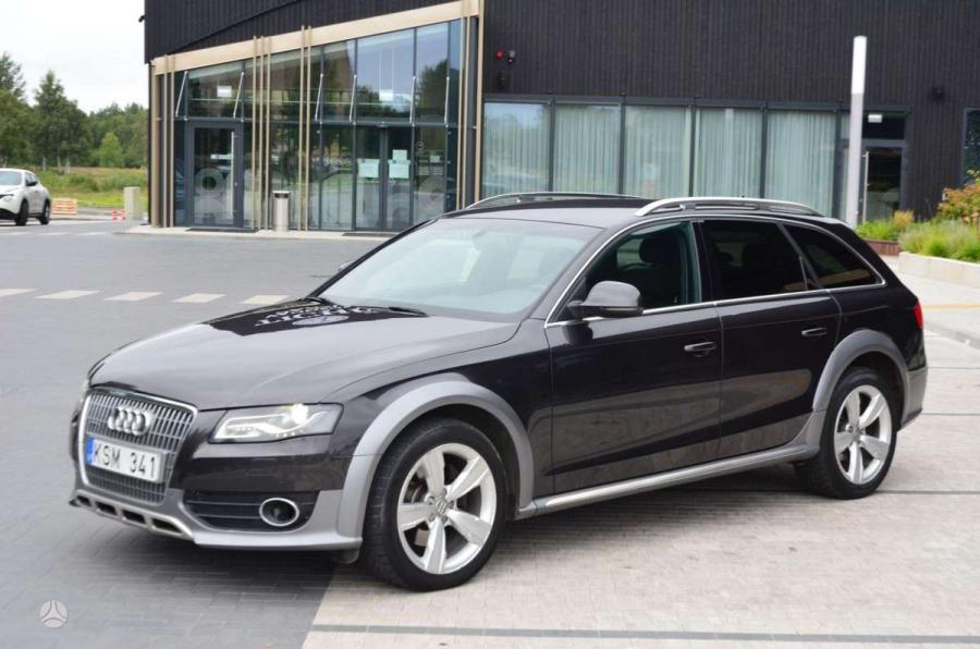 Melns Audi A4 Allroad 2010 Šauļi, ar dzinēja tilpumu 2.97 L un nobraukumu 310 tūkst. km par 6000 €, foto 3 vietnē AUTOMOTO.COM.LV