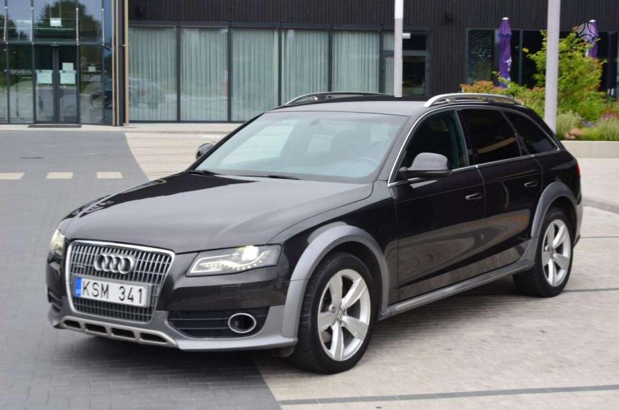 Melns Audi A4 Allroad 2010 Šauļi, ar dzinēja tilpumu 2.97 L un nobraukumu 310 tūkst. km par 6000 €, foto 4 vietnē AUTOMOTO.COM.LV