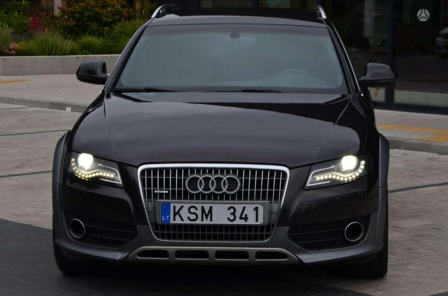 Melns Audi A4 Allroad 2010 Šauļi, ar dzinēja tilpumu 2.97 L un nobraukumu 310 tūkst. km par 6000 €, foto 6 vietnē AUTOMOTO.COM.LV
