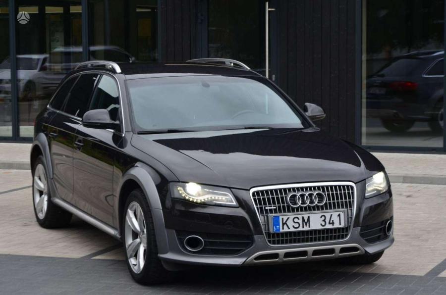Melns Audi A4 Allroad 2010 Šauļi, ar dzinēja tilpumu 2.97 L un nobraukumu 310 tūkst. km par 6000 €, foto 7 vietnē AUTOMOTO.COM.LV