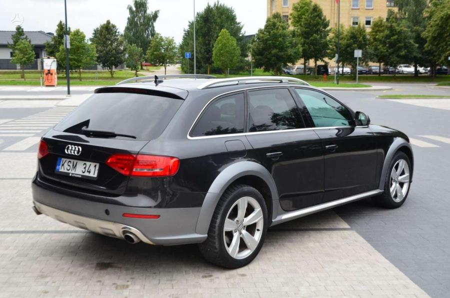 Melns Audi A4 Allroad 2010 Šauļi, ar dzinēja tilpumu 2.97 L un nobraukumu 310 tūkst. km par 6000 €, foto 16 vietnē AUTOMOTO.COM.LV