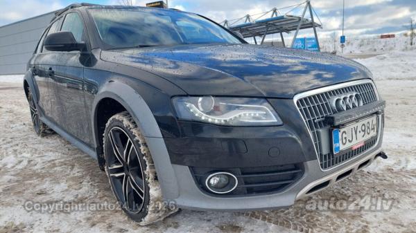 Melns Audi A4 Allroad 2011 Tallina, ar dzinēja tilpumu 2.00 L un nobraukumu 0 tūkst. km par 7000 €, foto 2 vietnē AUTOMOTO.COM.LV