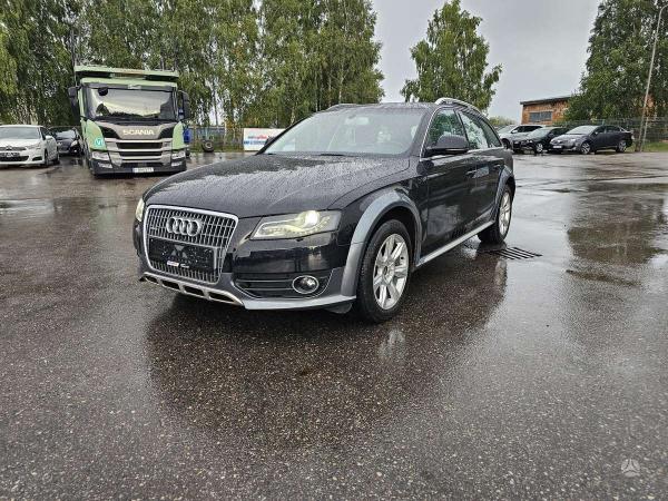 Melns Audi A4 Allroad 2011 Ukmergė, ar dzinēja tilpumu 1.97 L un nobraukumu 240 tūkst. km par 5999 €, foto 1 vietnē AUTOMOTO.COM.LV