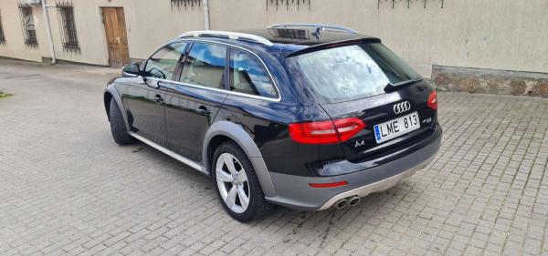 Black Audi A4 Allroad 2012 in Vilnius, with an engine capacity of 1.97 L and mileage of 358 thousand km for 8500 €, photo 5 on AUTOMOTO.COM.LV
