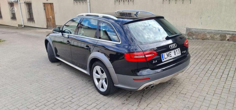 Melns Audi A4 Allroad 2012 Viļņa, ar dzinēja tilpumu 1.97 L un nobraukumu 358 tūkst. km par 8500 €, foto 5 vietnē AUTOMOTO.COM.LV