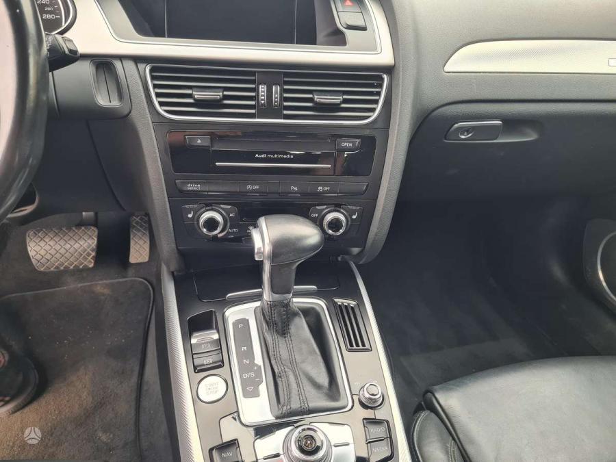 Black Audi A4 Allroad 2012 in Kaunas, with an engine capacity of 2.97 L and mileage of 254 thousand km for 9500 €, photo 12 on AUTOMOTO.COM.LV