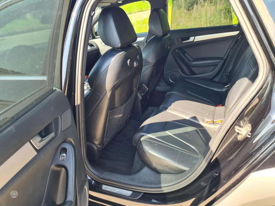 Black Audi A4 Allroad 2012 in Kaunas, with an engine capacity of 2.97 L and mileage of 254 thousand km for 9500 €, photo 27 on AUTOMOTO.COM.LV