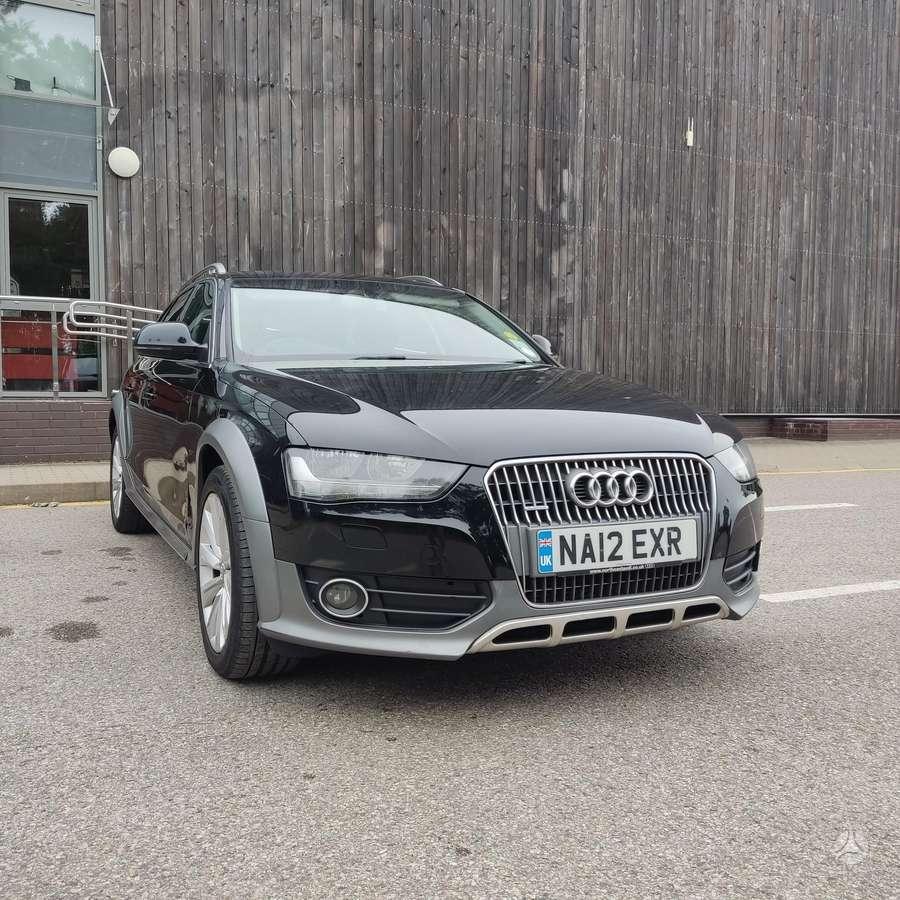 Black Audi A4 Allroad 2012 in Utena, with an engine capacity of 1.97 L and mileage of 114 thousand km for 3200 €, photo 8 on AUTOMOTO.COM.LV