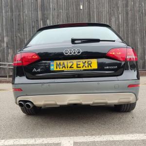 Black Audi A4 Allroad 2012 in Utena, with an engine capacity of 1.97 L and mileage of 114 thousand km for 3200 €, photo 12 on AUTOMOTO.COM.LV