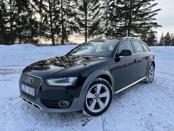 Black Audi A4 Allroad 2013 in Kaunas, with an engine capacity of 2.00 L and mileage of 331 thousand km for 8900 €, photo 1 on AUTOMOTO.COM.LV