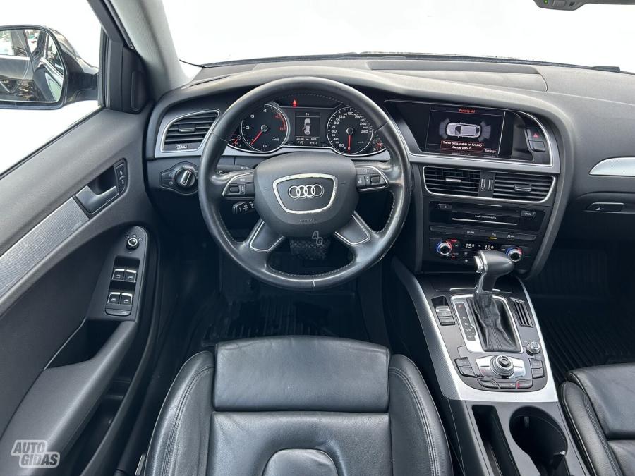 Melns Audi A4 Allroad 2013 Kauņa, ar dzinēja tilpumu 2.00 L un nobraukumu 331 tūkst. km par 8900 €, foto 10 vietnē AUTOMOTO.COM.LV