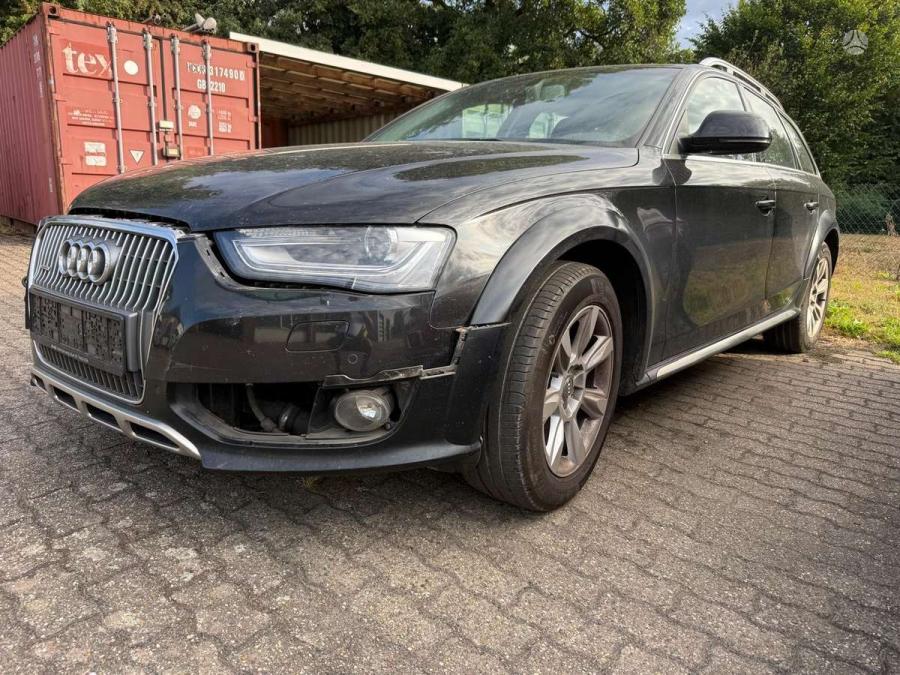 Melns Audi A4 Allroad 2013 Šauļi, ar dzinēja tilpumu 1.97 L un nobraukumu 302 tūkst. km par 4600 €, foto 1 vietnē AUTOMOTO.COM.LV