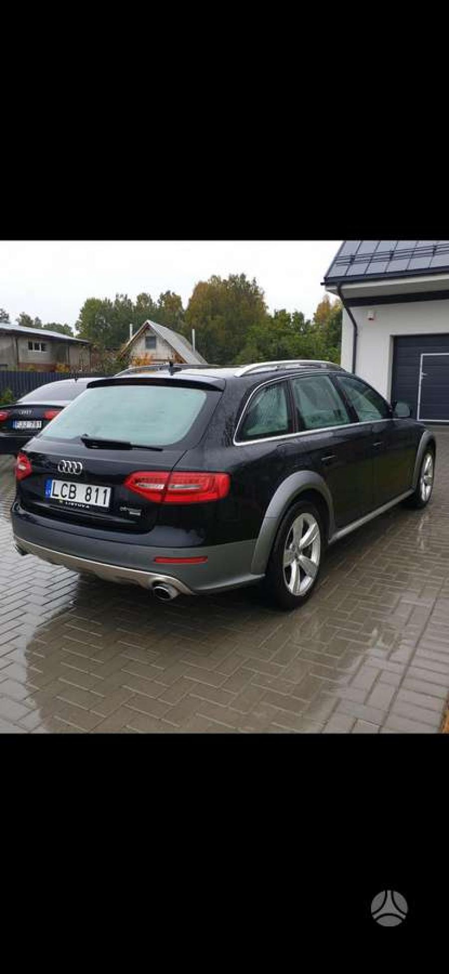 Black Audi A4 Allroad 2013 in Vilnius, with an engine capacity of 1.98 L and mileage of 260 thousand km for 4999 €, photo 1 on AUTOMOTO.COM.LV