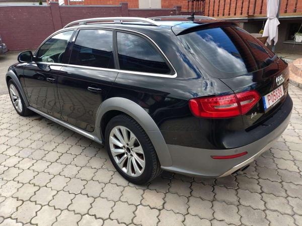 Black Audi A4 Allroad 2014 in Pasvalys, with an engine capacity of 1.97 L and mileage of 280 thousand km for 5900 €, photo 3 on AUTOMOTO.COM.LV