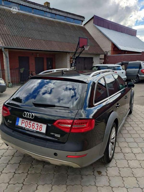 Black Audi A4 Allroad 2014 in Pasvalys, with an engine capacity of 1.97 L and mileage of 280 thousand km for 5900 €, photo 5 on AUTOMOTO.COM.LV
