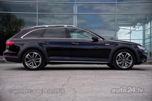 Black Audi A4 Allroad 2016 in Tallinn, with an engine capacity of 3.00 L and mileage of 192 thousand km for 23500 €, photo 4 on AUTOMOTO.COM.LV