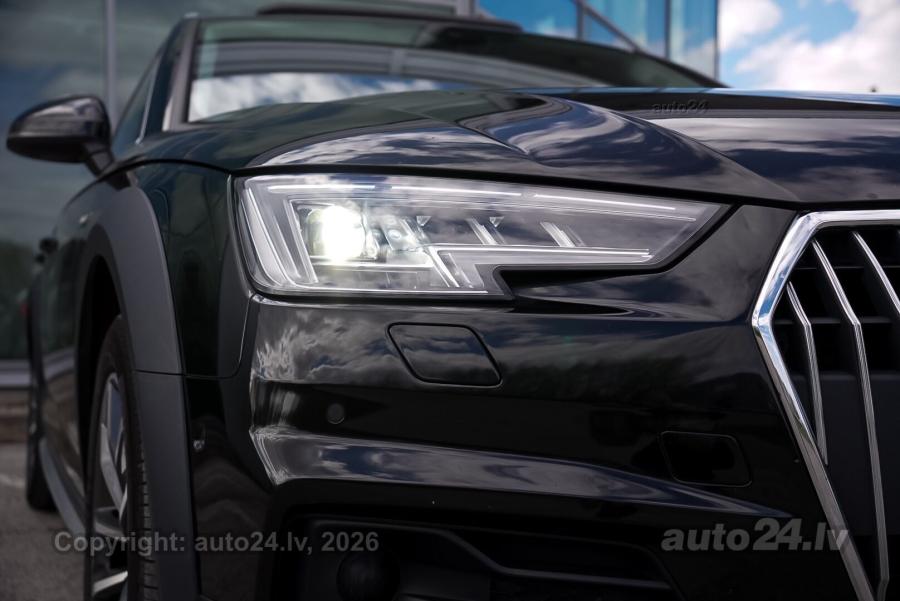 Black Audi A4 Allroad 2016 in Tallinn, with an engine capacity of 3.00 L and mileage of 192 thousand km for 23500 €, photo 7 on AUTOMOTO.COM.LV