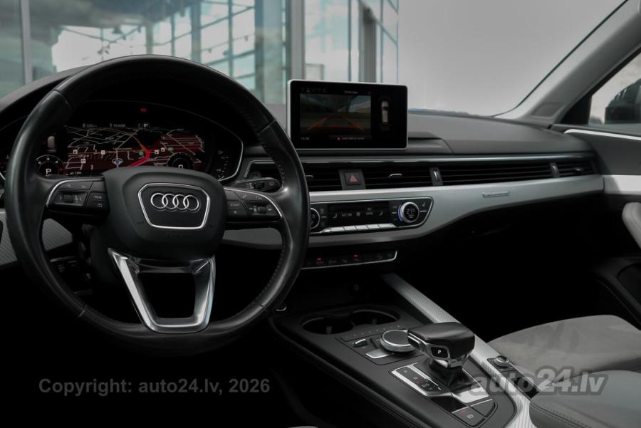 Black Audi A4 Allroad 2016 in Tallinn, with an engine capacity of 3.00 L and mileage of 192 thousand km for 23500 €, photo 13 on AUTOMOTO.COM.LV