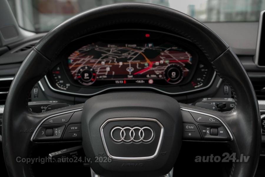 Black Audi A4 Allroad 2016 in Tallinn, with an engine capacity of 3.00 L and mileage of 192 thousand km for 23500 €, photo 17 on AUTOMOTO.COM.LV