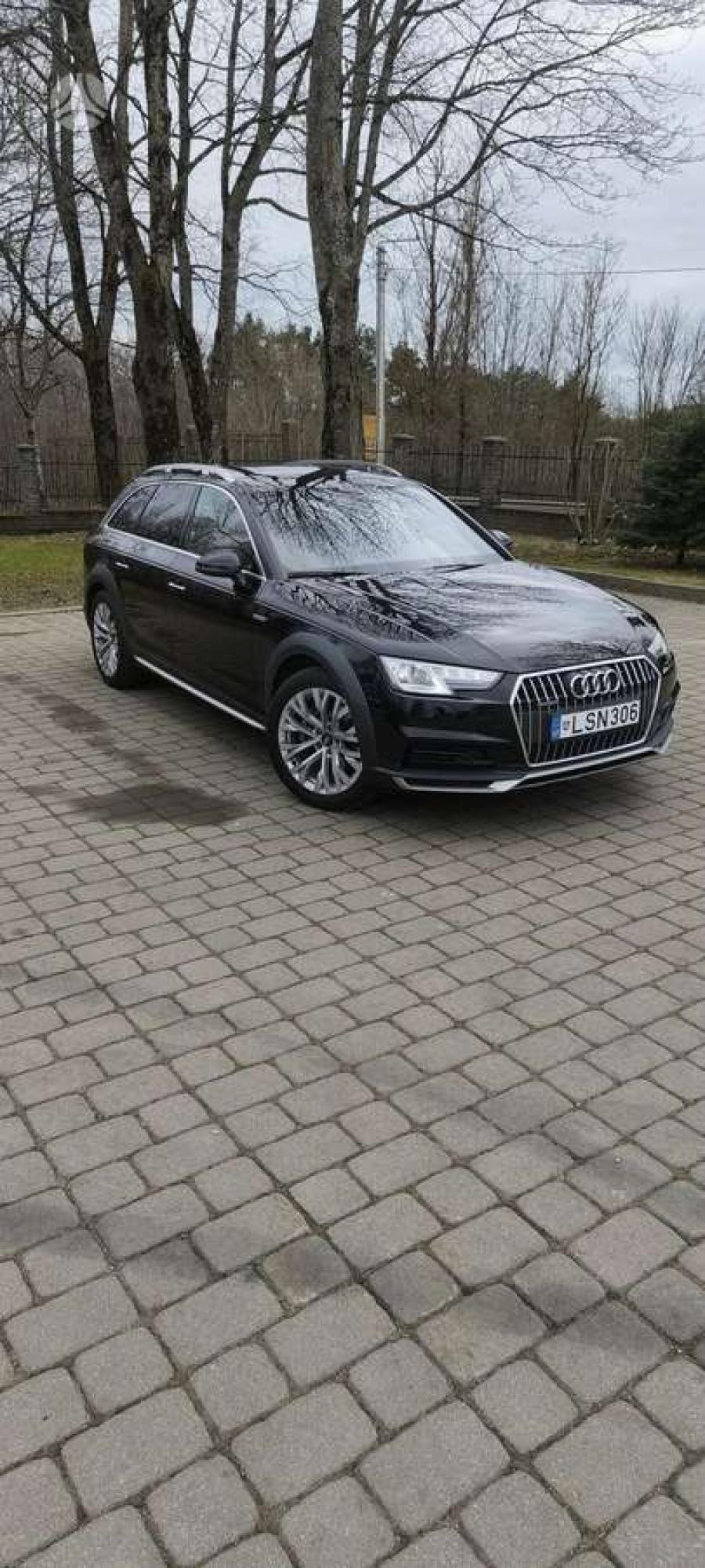 Black Audi A4 Allroad 2016 in Vilnius, with an engine capacity of 2.97 L and mileage of 256 thousand km for 10300 €, photo 3 on AUTOMOTO.COM.LV