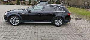 Black Audi A4 Allroad 2016 in Vilnius, with an engine capacity of 2.97 L and mileage of 256 thousand km for 10300 €, photo 4 on AUTOMOTO.COM.LV