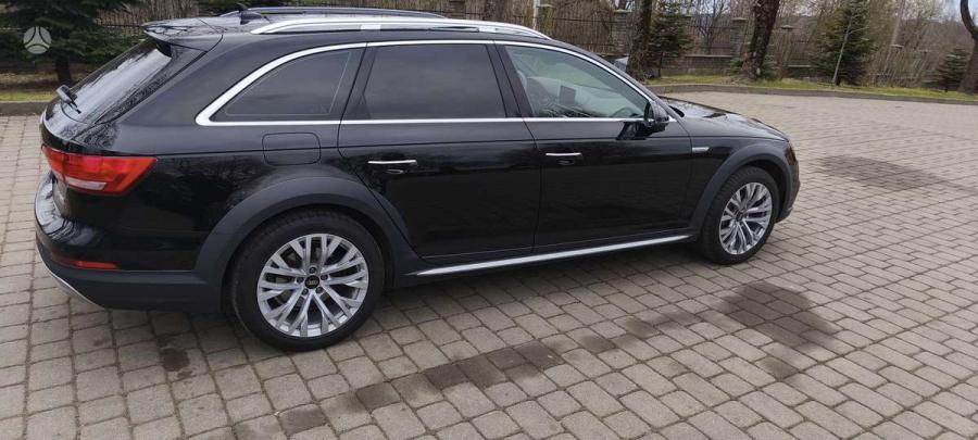 Black Audi A4 Allroad 2016 in Vilnius, with an engine capacity of 2.97 L and mileage of 256 thousand km for 10300 €, photo 5 on AUTOMOTO.COM.LV