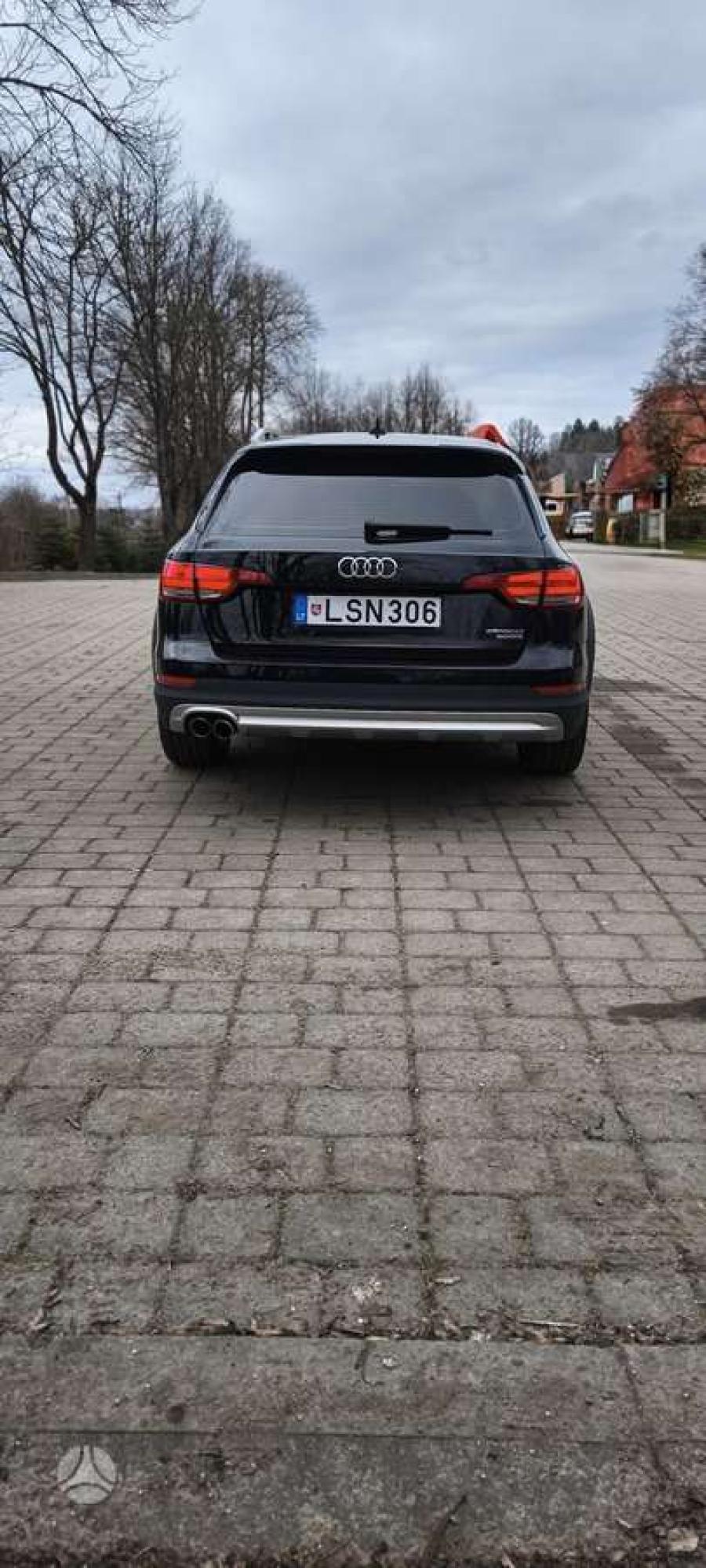 Black Audi A4 Allroad 2016 in Vilnius, with an engine capacity of 2.97 L and mileage of 256 thousand km for 10300 €, photo 6 on AUTOMOTO.COM.LV