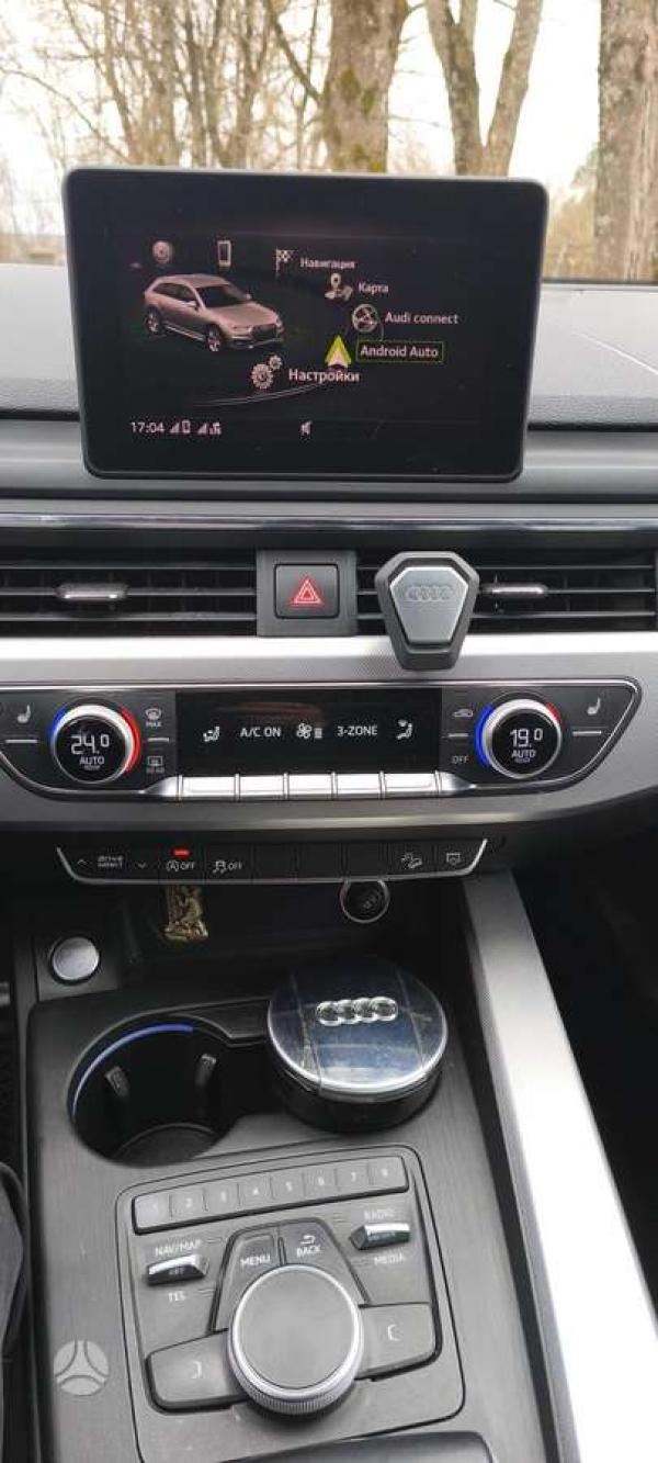 Melns Audi A4 Allroad 2016 Viļņa, ar dzinēja tilpumu 2.97 L un nobraukumu 256 tūkst. km par 10300 €, foto 8 vietnē AUTOMOTO.COM.LV