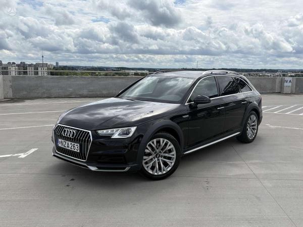 Black Audi A4 Allroad 2016 in Vilnius, with an engine capacity of 2.97 L and mileage of 255 thousand km for 11900 €, photo 1 on AUTOMOTO.COM.LV