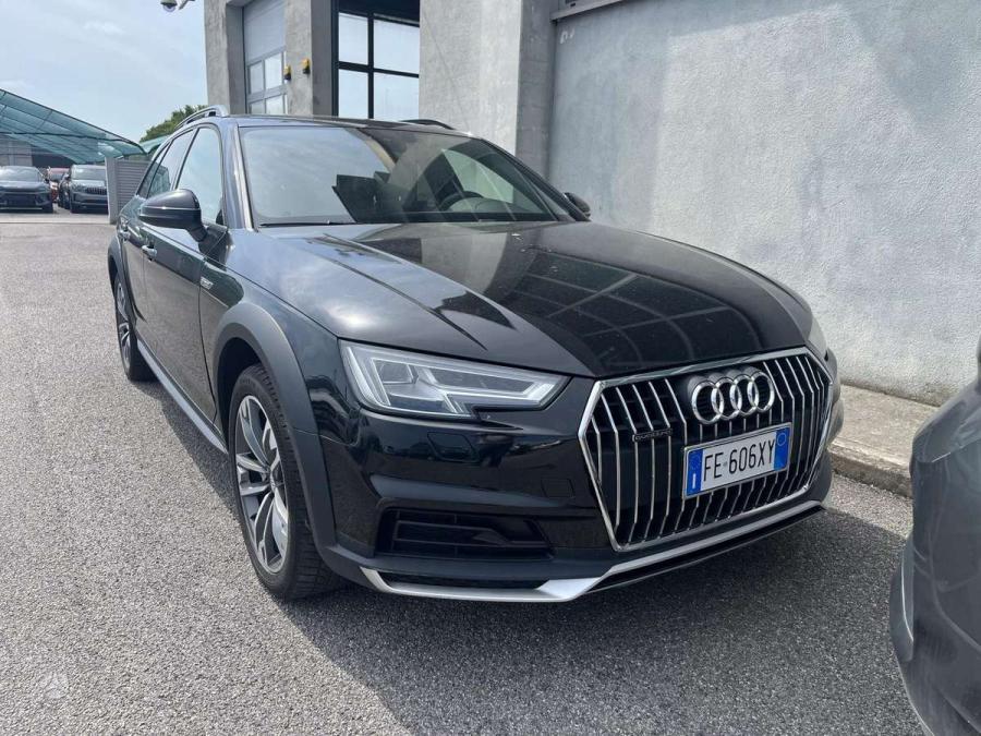 Black Audi A4 Allroad 2016 in Panevezys, with an engine capacity of 1.97 L and mileage of 221 thousand km for 14500 €, photo 3 on AUTOMOTO.COM.LV
