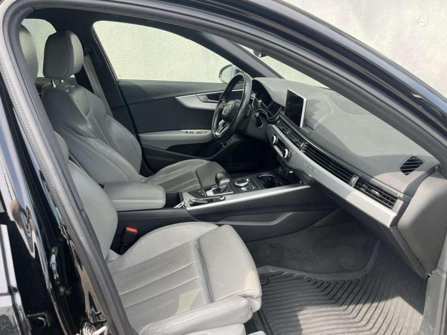 Black Audi A4 Allroad 2016 in Panevezys, with an engine capacity of 1.97 L and mileage of 221 thousand km for 14500 €, photo 9 on AUTOMOTO.COM.LV