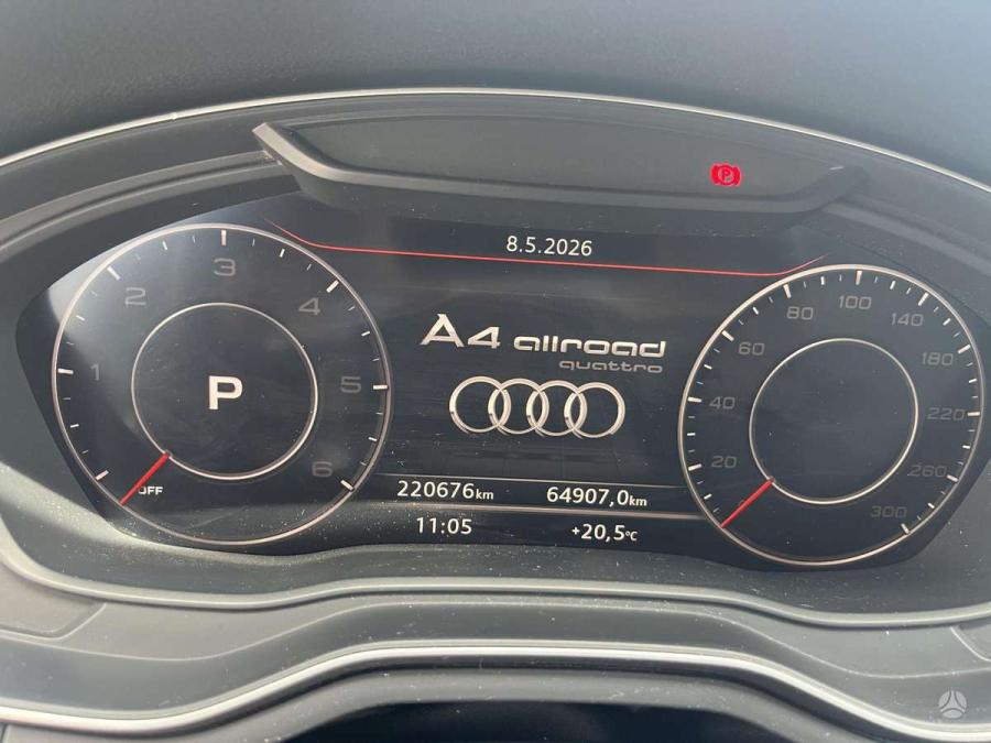 Black Audi A4 Allroad 2016 in Panevezys, with an engine capacity of 1.97 L and mileage of 221 thousand km for 14500 €, photo 15 on AUTOMOTO.COM.LV