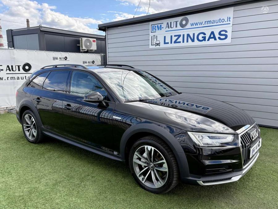 Melns Audi A4 Allroad 2016 Panevēža, ar dzinēja tilpumu 1.97 L un nobraukumu 221 tūkst. km par 14700 €, foto 4 vietnē AUTOMOTO.COM.LV