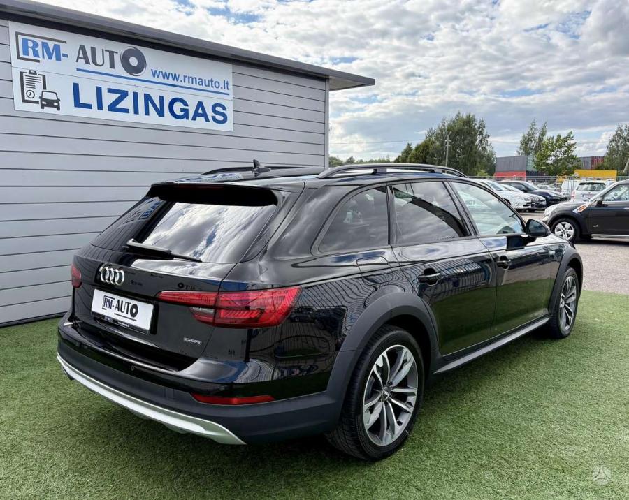 Melns Audi A4 Allroad 2016 Panevēža, ar dzinēja tilpumu 1.97 L un nobraukumu 221 tūkst. km par 14700 €, foto 6 vietnē AUTOMOTO.COM.LV
