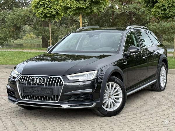 Melns Audi A4 Allroad 2016 Prienai, ar dzinēja tilpumu 1.97 L un nobraukumu 213 tūkst. km par 12850 €, foto 1 vietnē AUTOMOTO.COM.LV