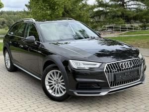 Black Audi A4 Allroad 2016 in Prienai, with an engine capacity of 1.97 L and mileage of 213 thousand km for 12850 €, photo 6 on AUTOMOTO.COM.LV