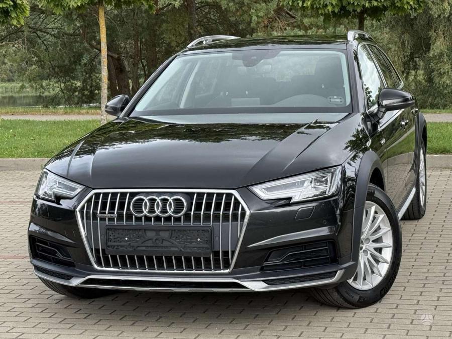 Black Audi A4 Allroad 2016 in Prienai, with an engine capacity of 1.97 L and mileage of 213 thousand km for 12850 €, photo 9 on AUTOMOTO.COM.LV