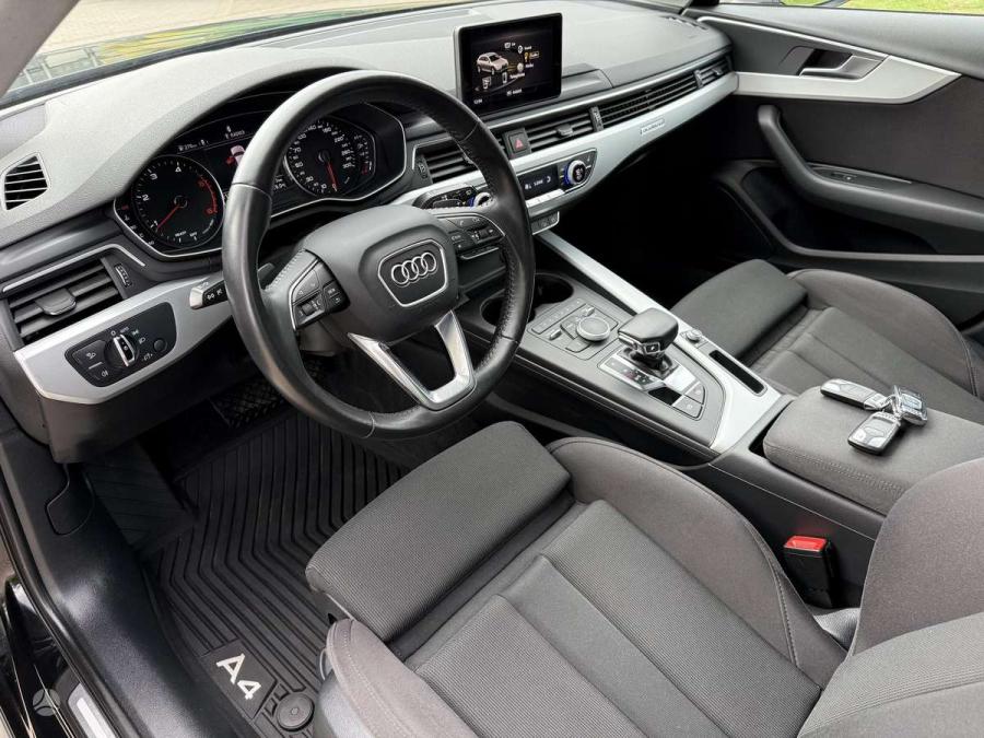 Black Audi A4 Allroad 2016 in Prienai, with an engine capacity of 1.97 L and mileage of 213 thousand km for 12850 €, photo 24 on AUTOMOTO.COM.LV