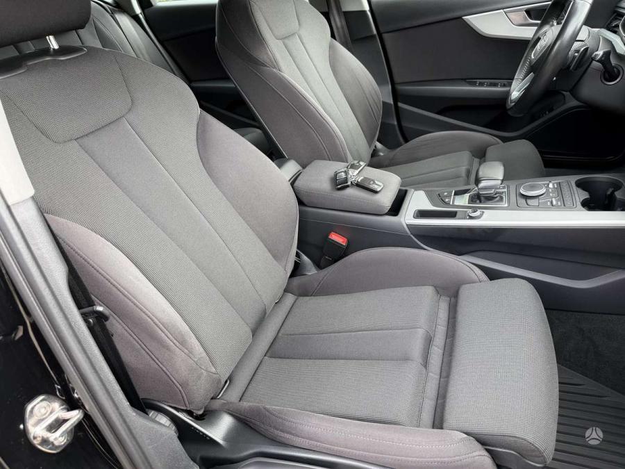 Black Audi A4 Allroad 2016 in Prienai, with an engine capacity of 1.97 L and mileage of 213 thousand km for 12850 €, photo 30 on AUTOMOTO.COM.LV