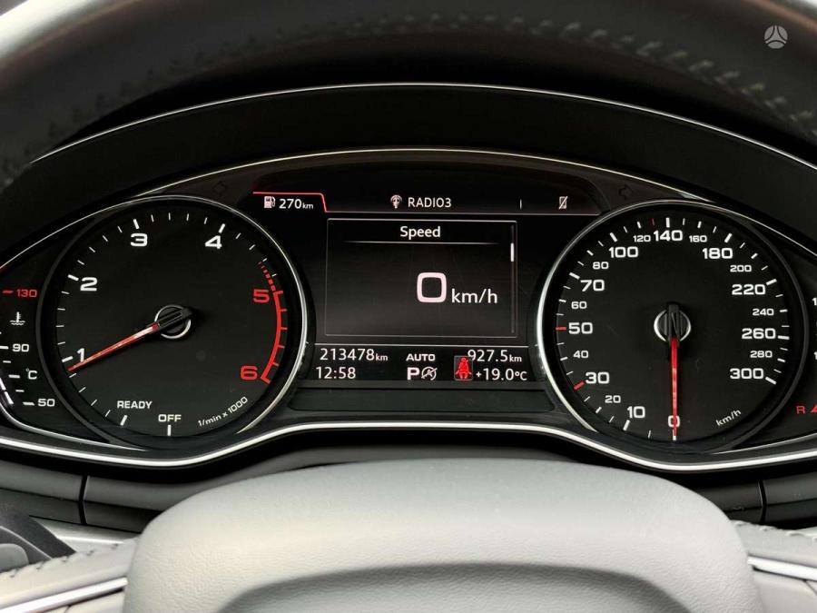 Black Audi A4 Allroad 2016 in Prienai, with an engine capacity of 1.97 L and mileage of 213 thousand km for 12850 €, photo 39 on AUTOMOTO.COM.LV