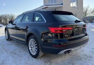 Black Audi A4 Allroad 2017 in Panevezys, with an engine capacity of 1.97 L and mileage of 207 thousand km for 12900 €, photo 3 on AUTOMOTO.COM.LV