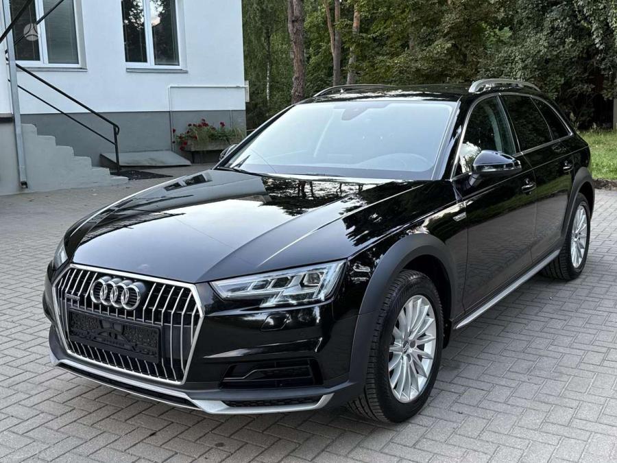 Melns Audi A4 Allroad 2017 Prienai, ar dzinēja tilpumu 1.97 L un nobraukumu 273 tūkst. km par 12950 €, foto 14 vietnē AUTOMOTO.COM.LV