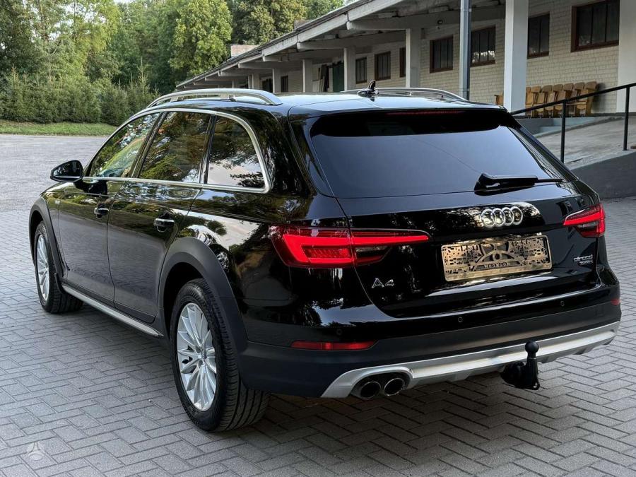 Melns Audi A4 Allroad 2017 Prienai, ar dzinēja tilpumu 1.97 L un nobraukumu 273 tūkst. km par 12950 €, foto 17 vietnē AUTOMOTO.COM.LV