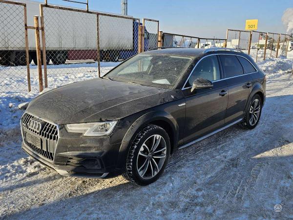 Melns Audi A4 Allroad 2018 Viļņa, ar dzinēja tilpumu 1.97 L un nobraukumu 262 tūkst. km par 12900 €, foto 1 vietnē AUTOMOTO.COM.LV