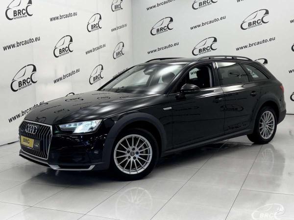 Melns Audi A4 Allroad 2018 Viļņa, ar dzinēja tilpumu 2.97 L un nobraukumu 107 tūkst. km par 17900 €, foto 1 vietnē AUTOMOTO.COM.LV
