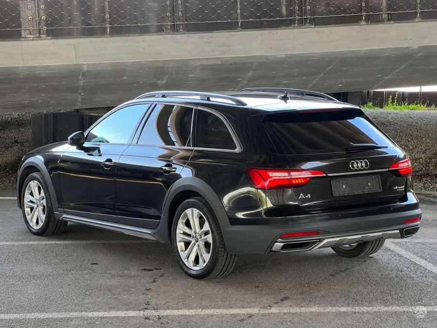 Black Audi A4 Allroad 2020 in Kaunas, with an engine capacity of 2.97 L and mileage of 199 thousand km for 21499 €, photo 6 on AUTOMOTO.COM.LV