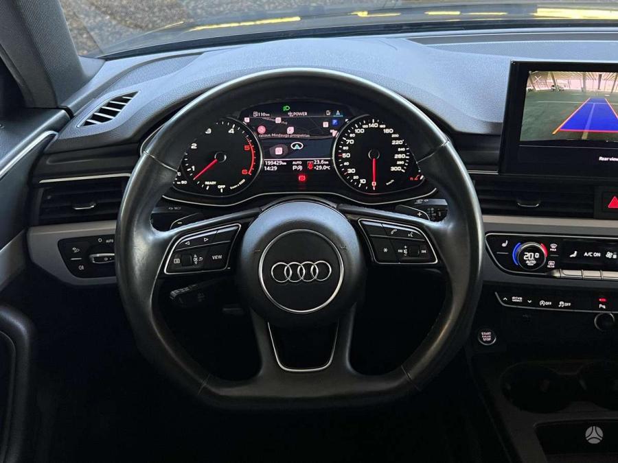 Black Audi A4 Allroad 2020 in Kaunas, with an engine capacity of 2.97 L and mileage of 199 thousand km for 21499 €, photo 10 on AUTOMOTO.COM.LV