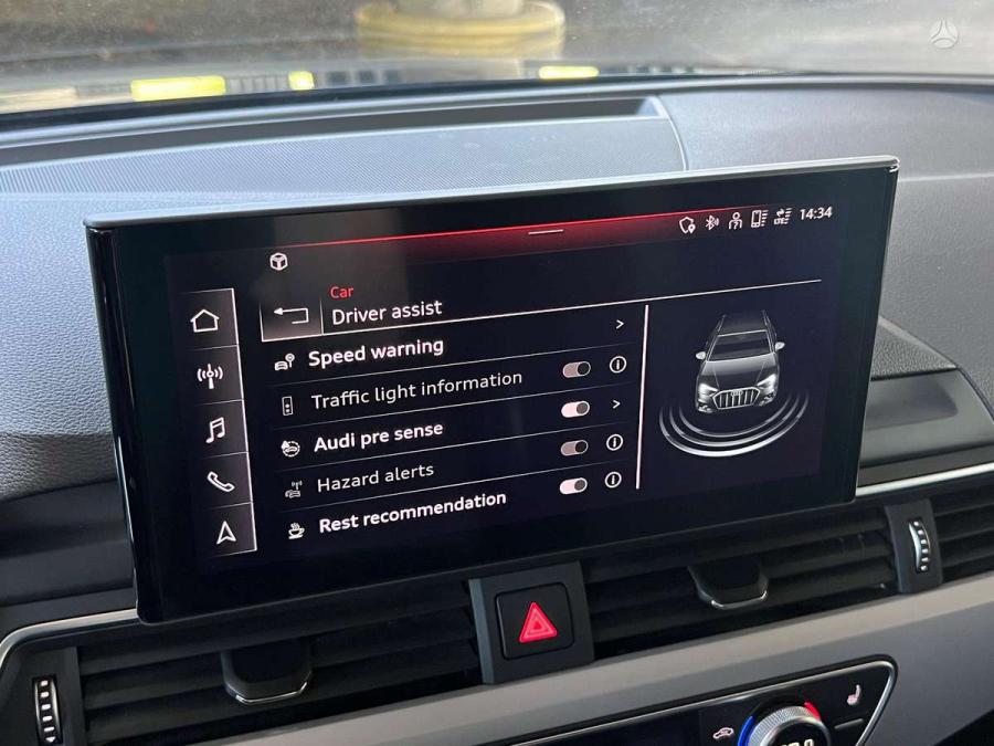 Black Audi A4 Allroad 2020 in Kaunas, with an engine capacity of 2.97 L and mileage of 199 thousand km for 21499 €, photo 14 on AUTOMOTO.COM.LV