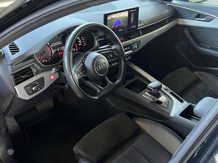 Black Audi A4 Allroad 2020 in Kaunas, with an engine capacity of 2.97 L and mileage of 199 thousand km for 21499 €, photo 19 on AUTOMOTO.COM.LV